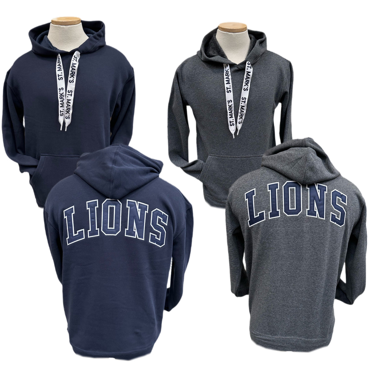 Know Wear Hoodie with St. Mark's Ties – SMTexasStore